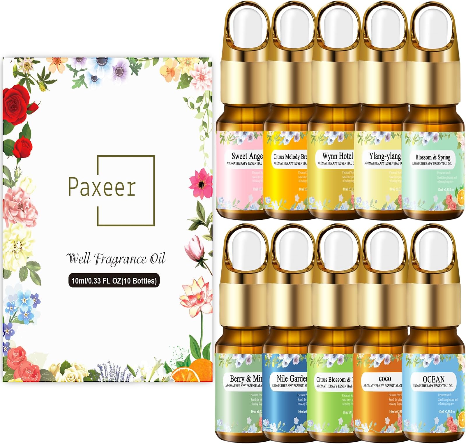 Amazon.com: Essential Oils Set for Home - 100% Pure Diffuser Oils, 16 ...