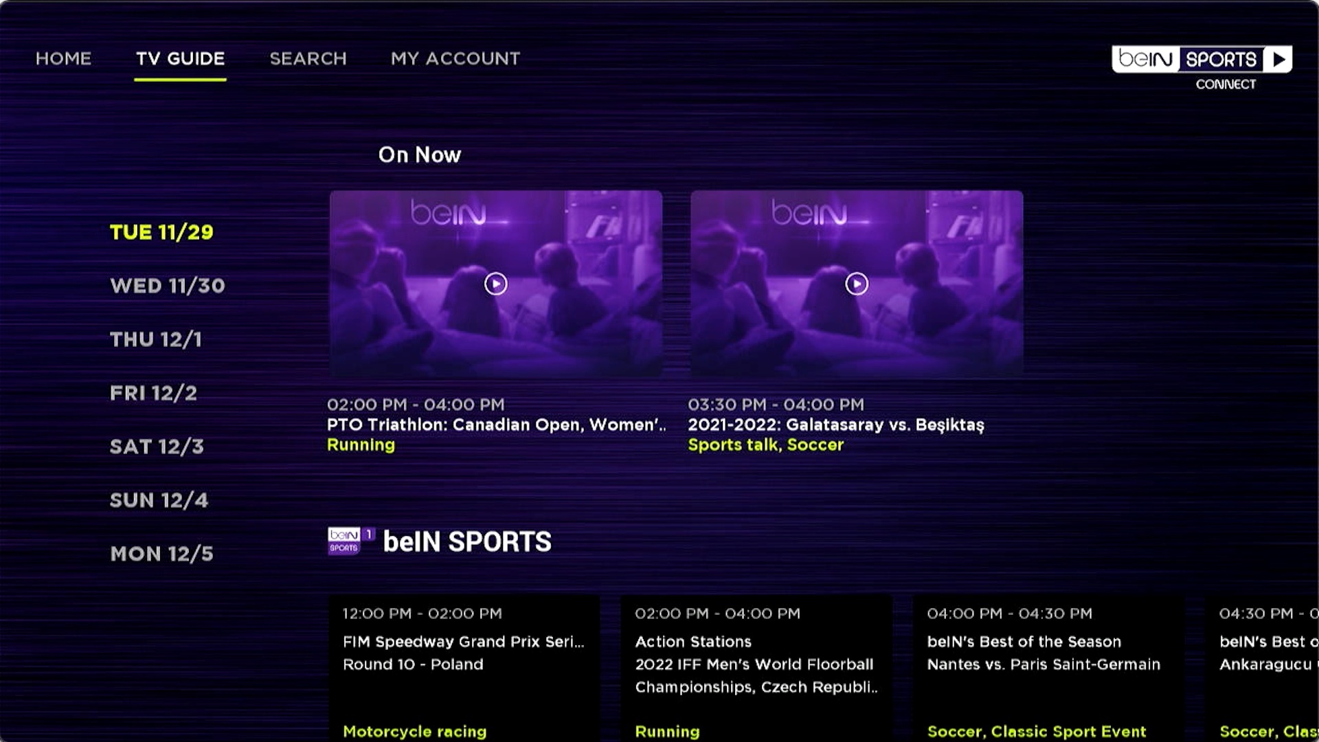 beIN SPORTS CONNECT - App on Amazon Appstore