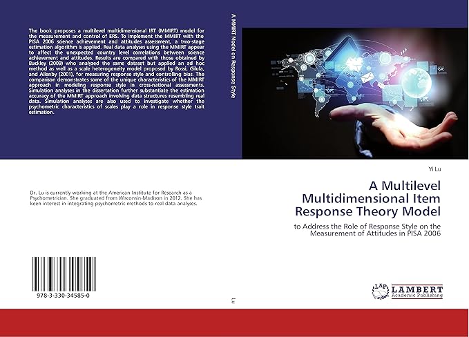 A Multilevel Multidimensional Item Response Theory Model: to Address ...
