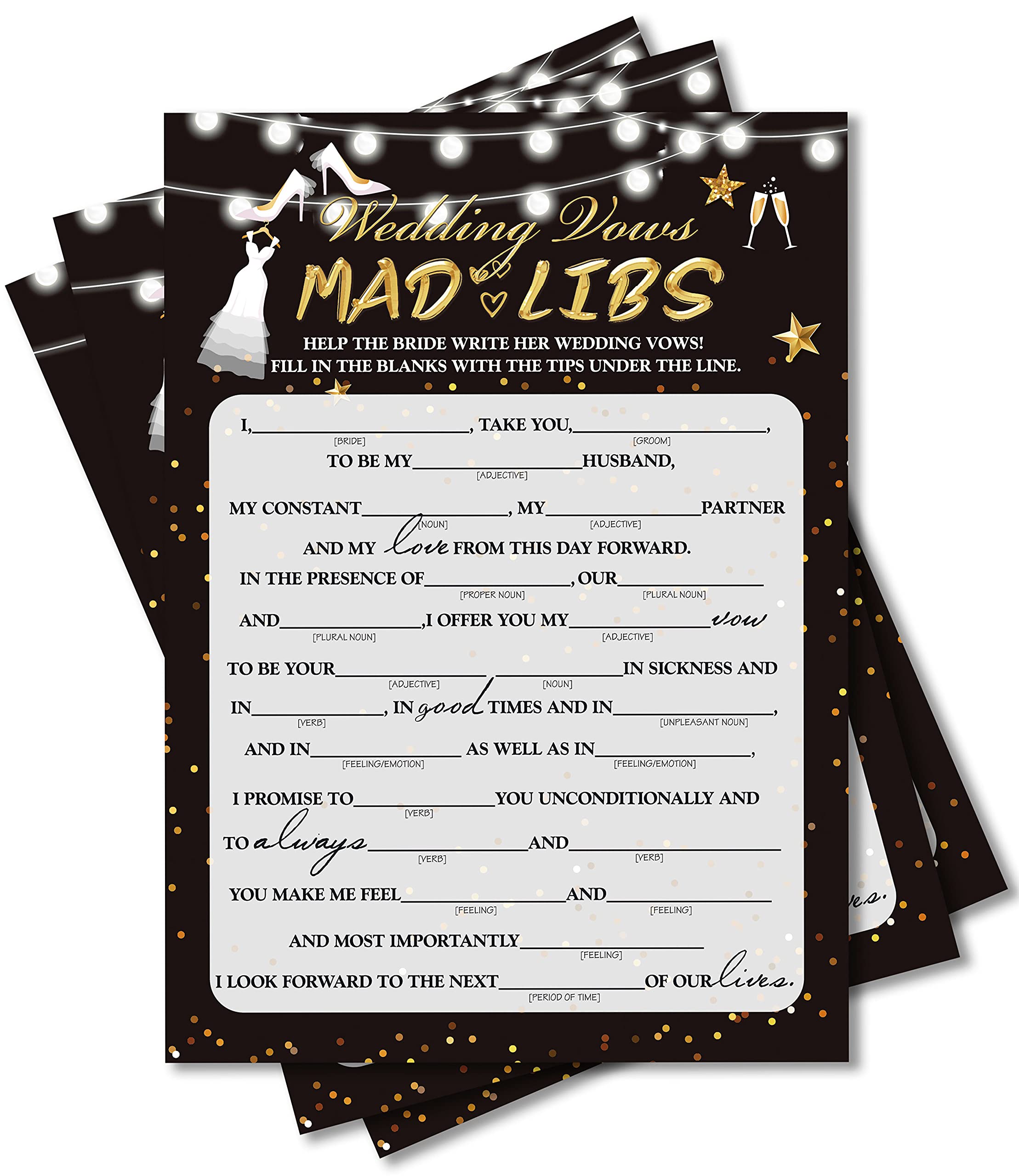 Wedding vow mad libs free | Beachweddingtips.com