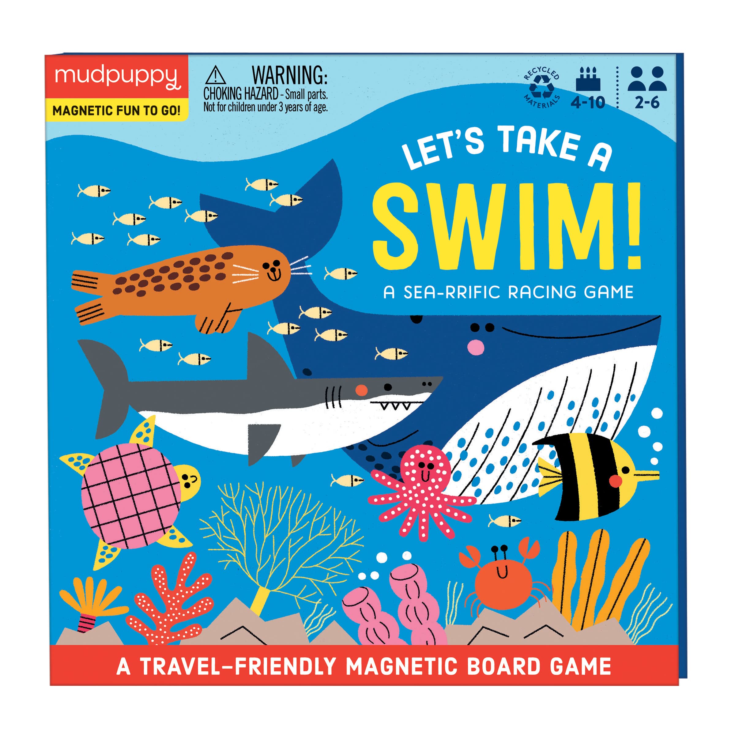 Snapklik.com : Mudpuppy Lets Take A Swim Ocean Animal Version Of Travel ...