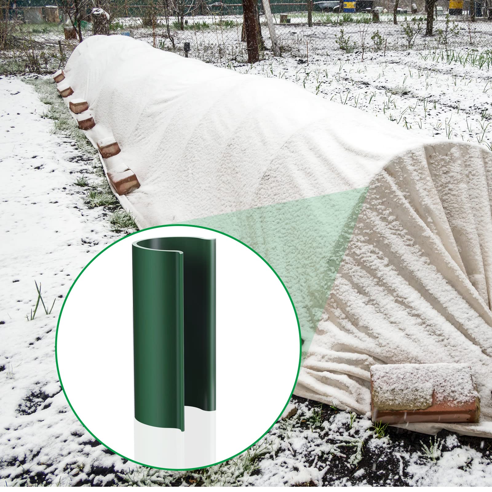 Snapklik.com : Jetec 32 Pcs PVC Pipe Clips Pool Cover Clamps For Above ...