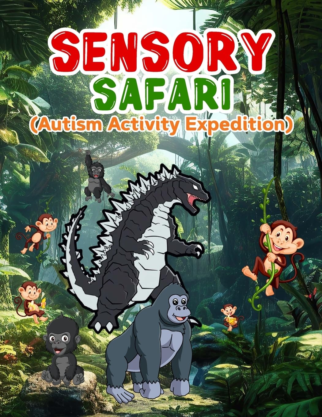 Buy Sensory Safari: 92 pages of fun, educational autism expedition Book ...