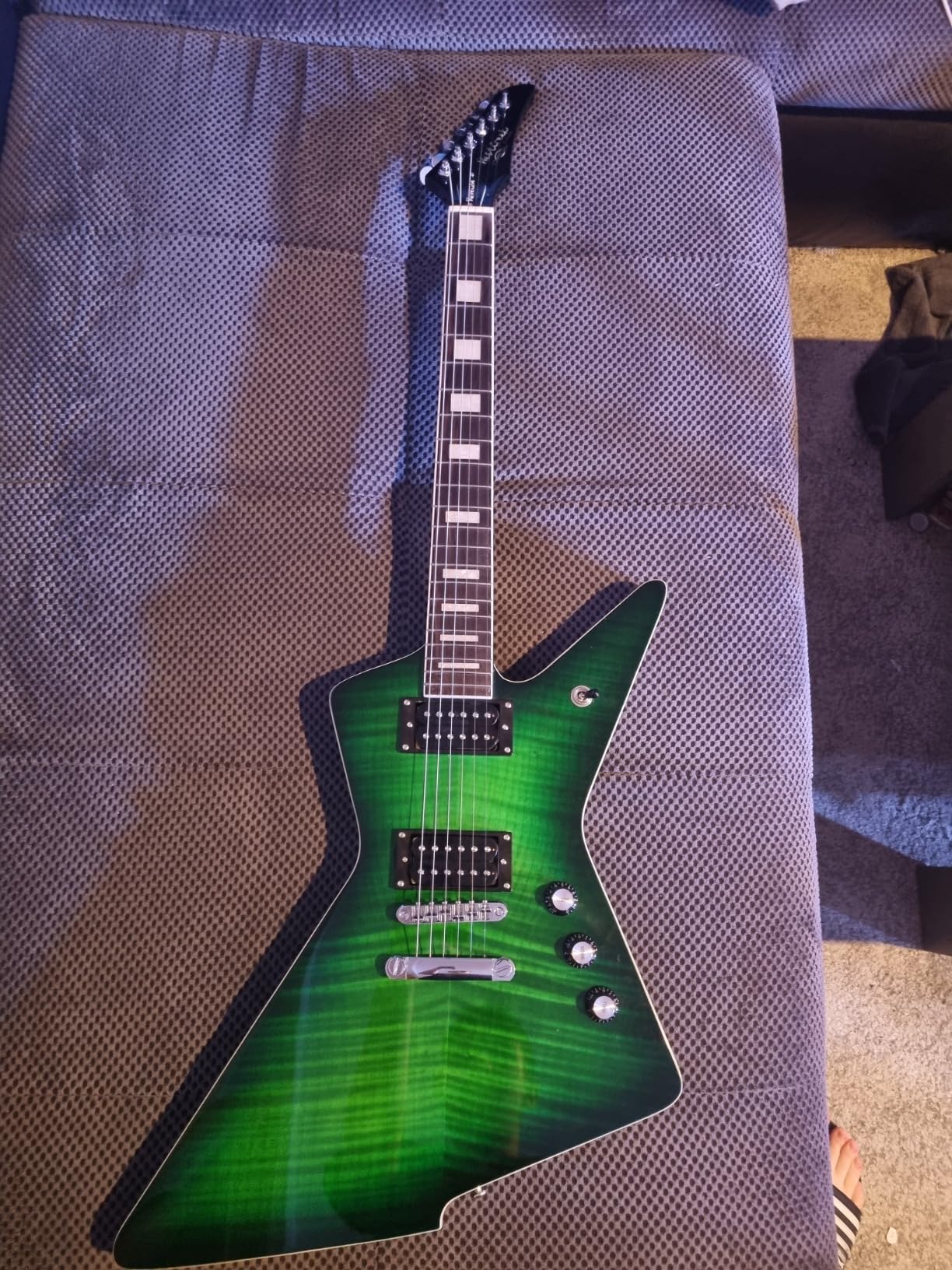 WestCreek Guitars Revenge E-Gitarre, Heavy Metal Humbucker Tonabnehmer ...