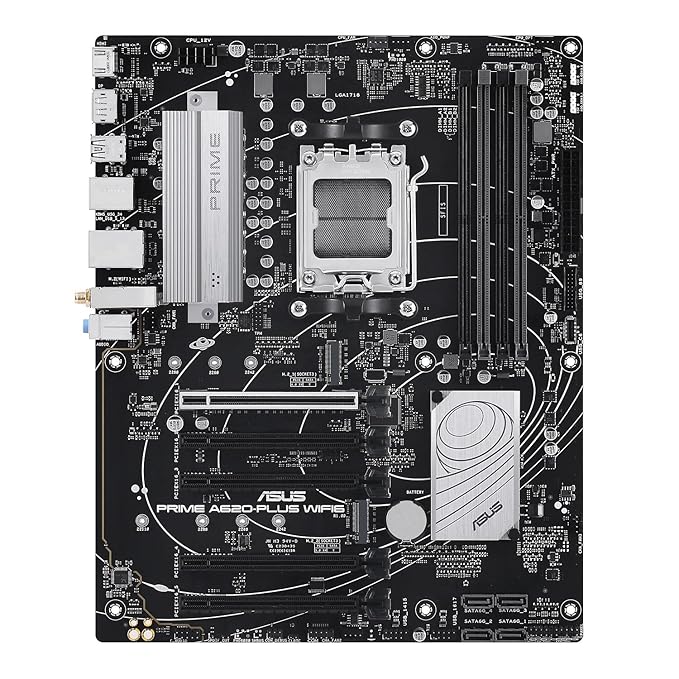 Amazon.in: Buy ASUS Prime A620-Plus Wifi6 AMD A620 AM5 ATX Motherboard ...