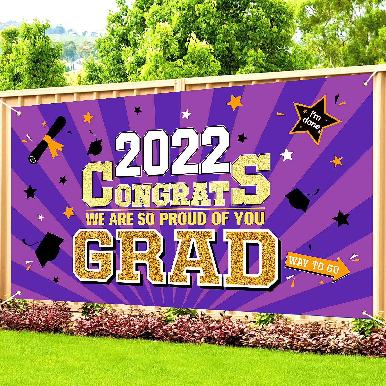 Congratulations Class Of 2022 Purple