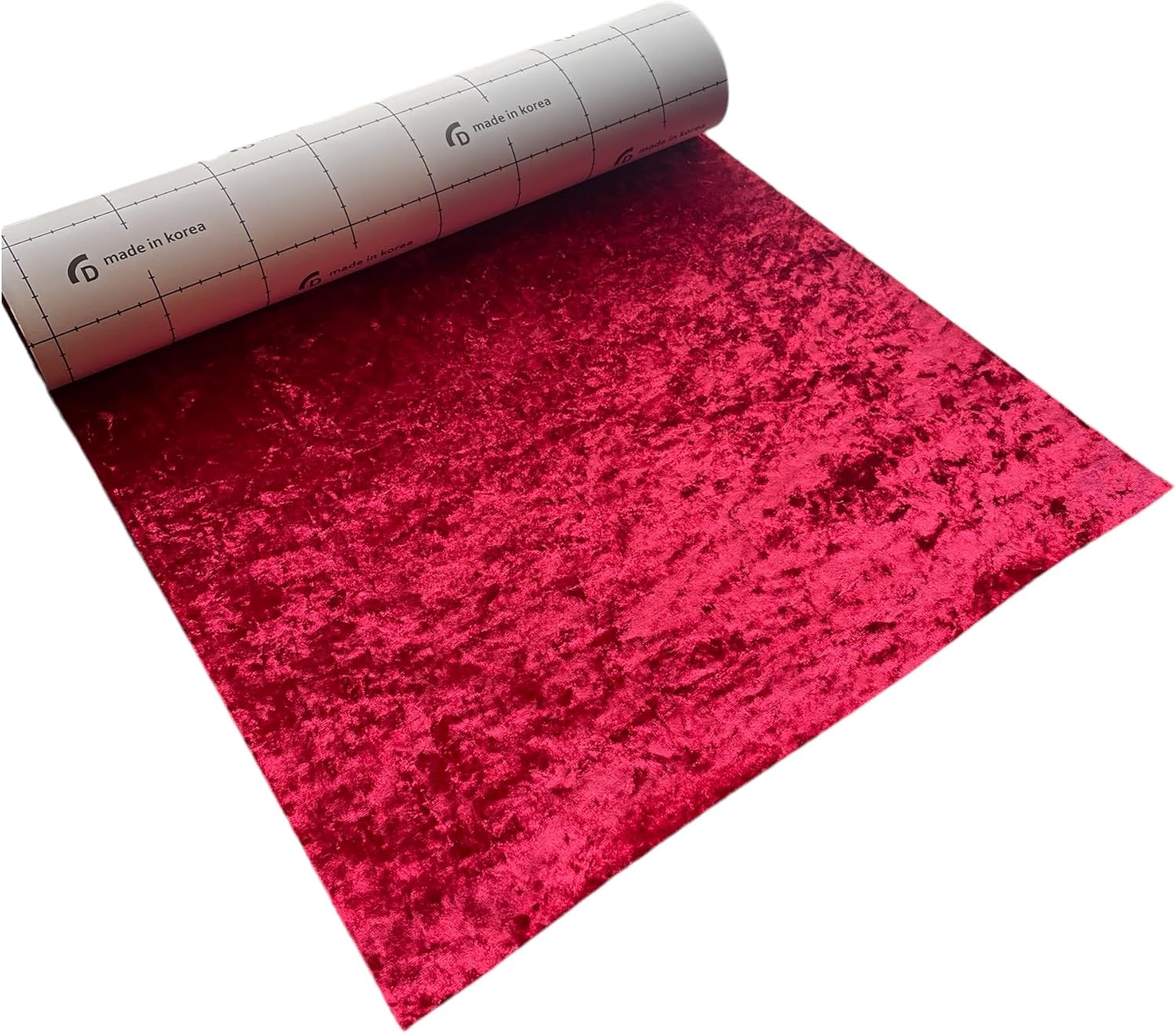 Amazon.com: JNK NETWORKS Crushed Velvet Velour Fabric Wrap - Self ...