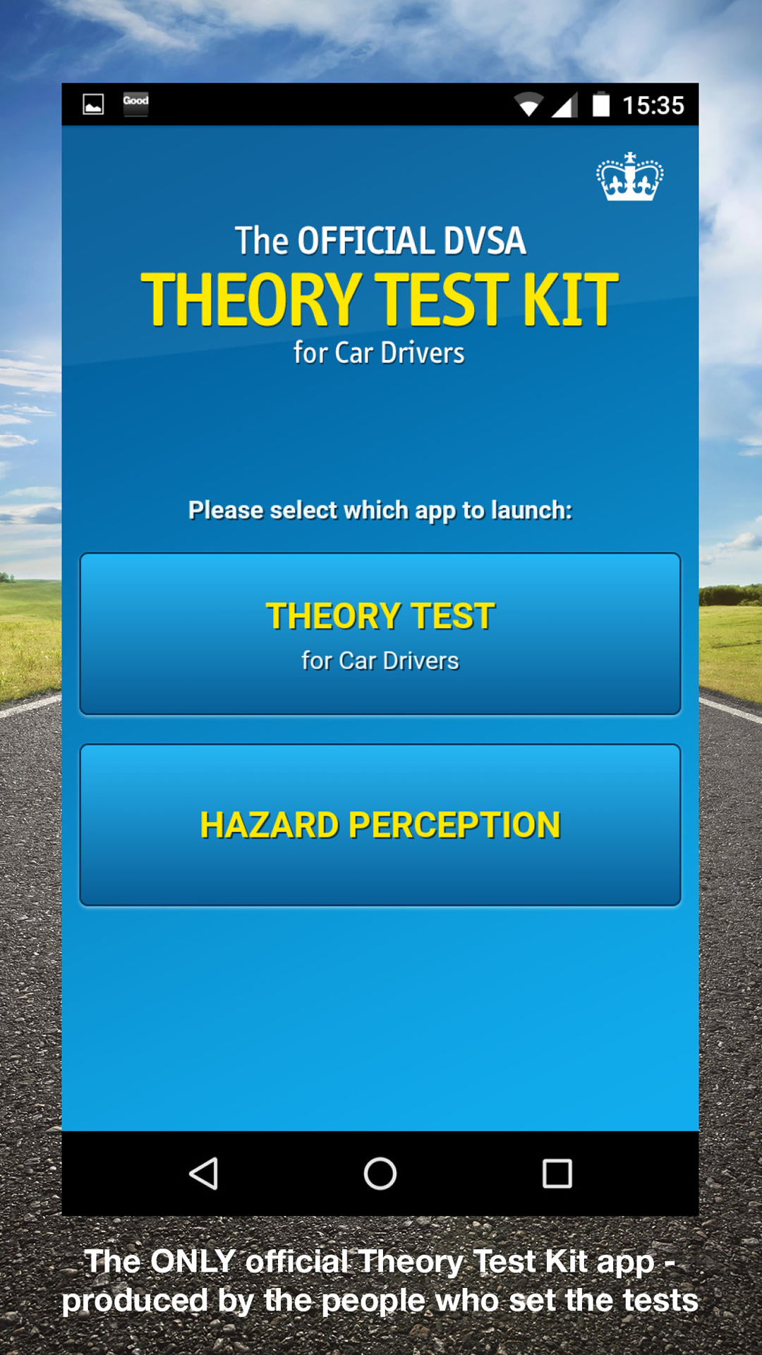 Official DVSA Theory Test Kit - App on Amazon Appstore