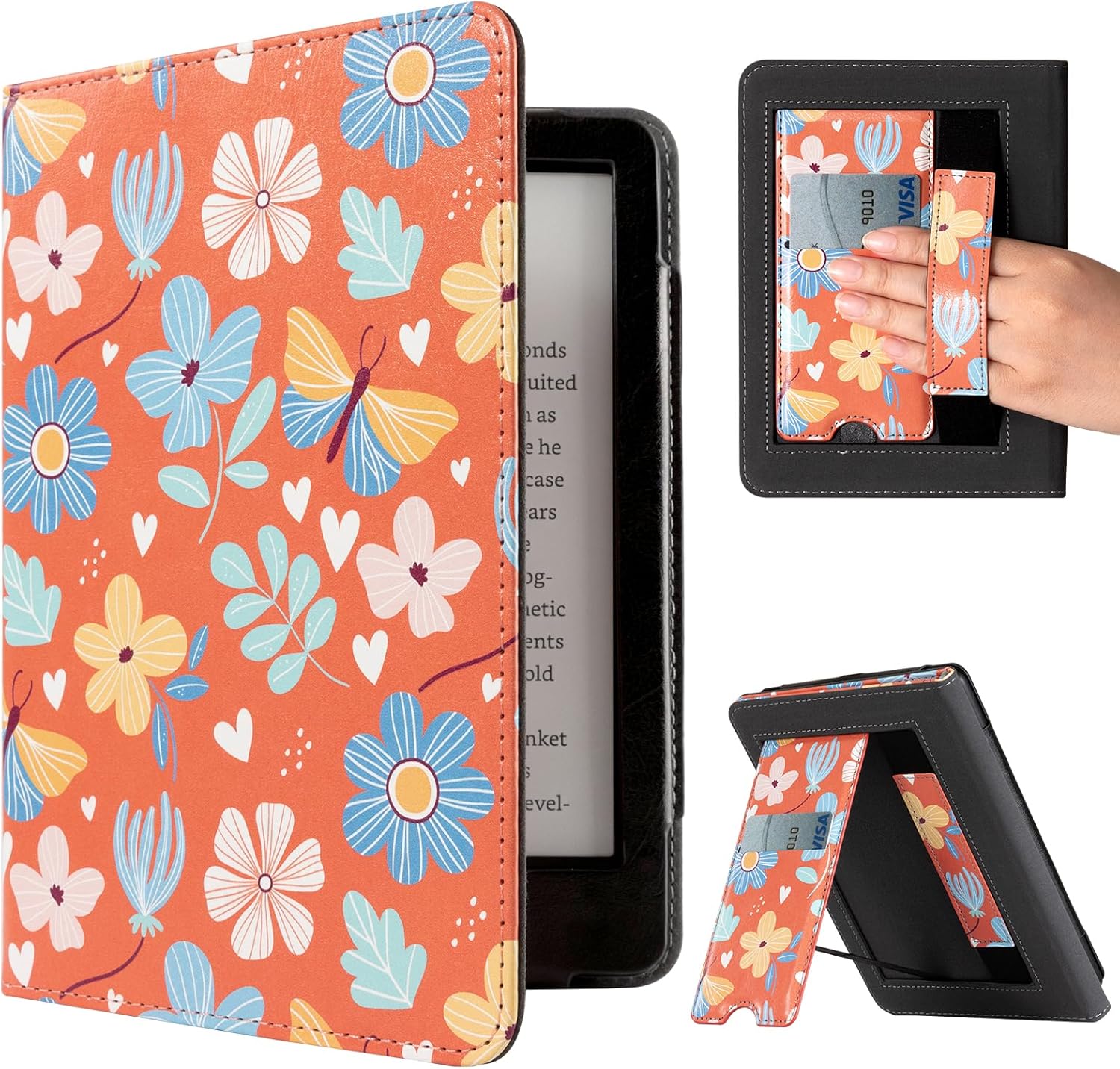 Amazon.com: CoBak Case for Kindle Paperwhite - All New PU Leather Cover ...
