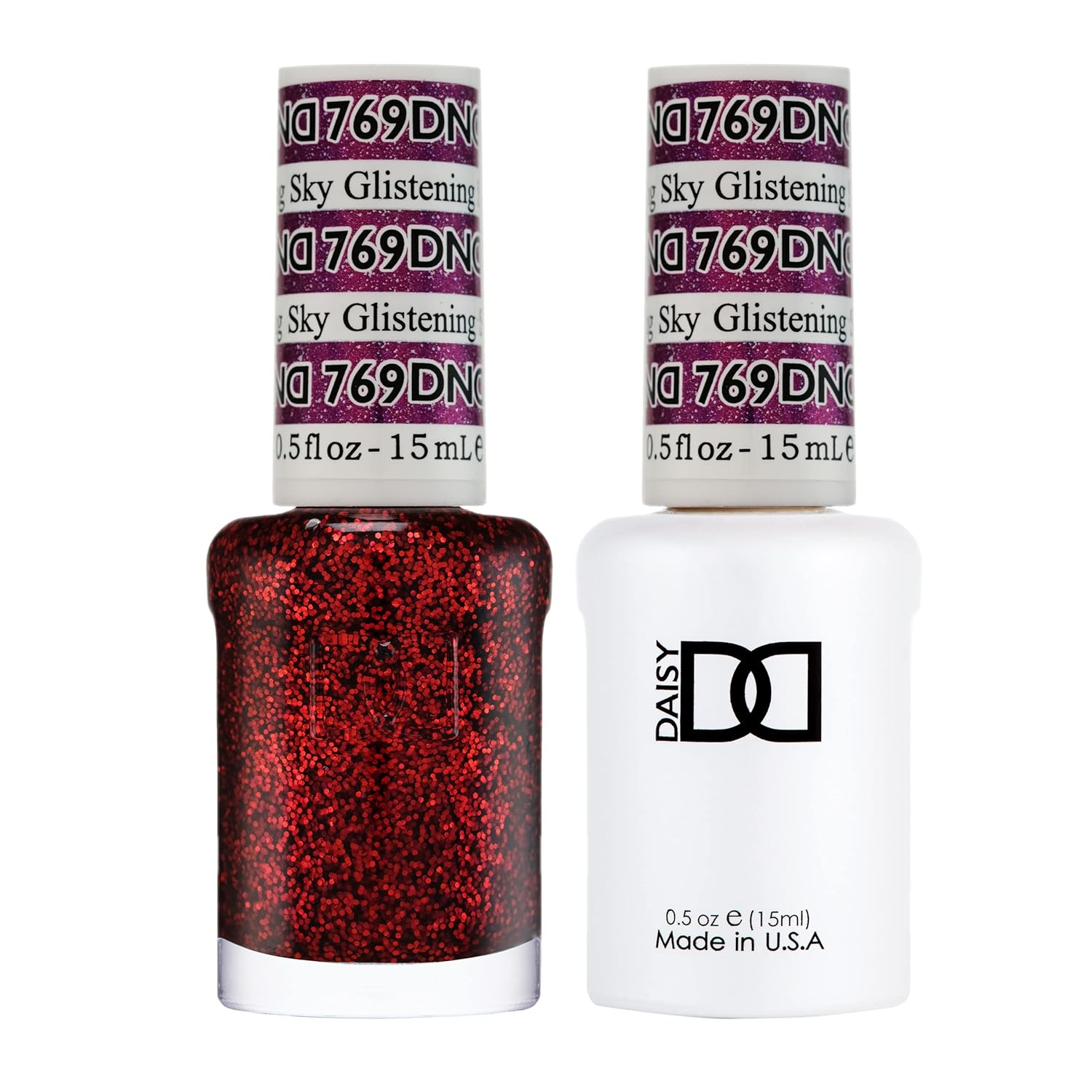 Amazon.com: DND Gel Polish Set - 1 each of Red Gel Polish and Red Nail ...