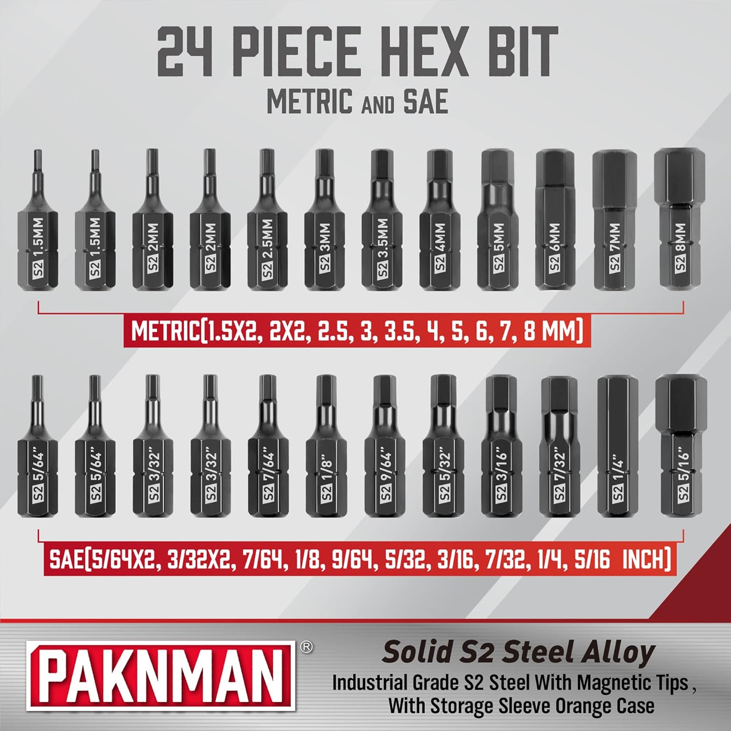 25-Piece Hex Head Allen Wrench Drill Bit Set, Nepal | Ubuy