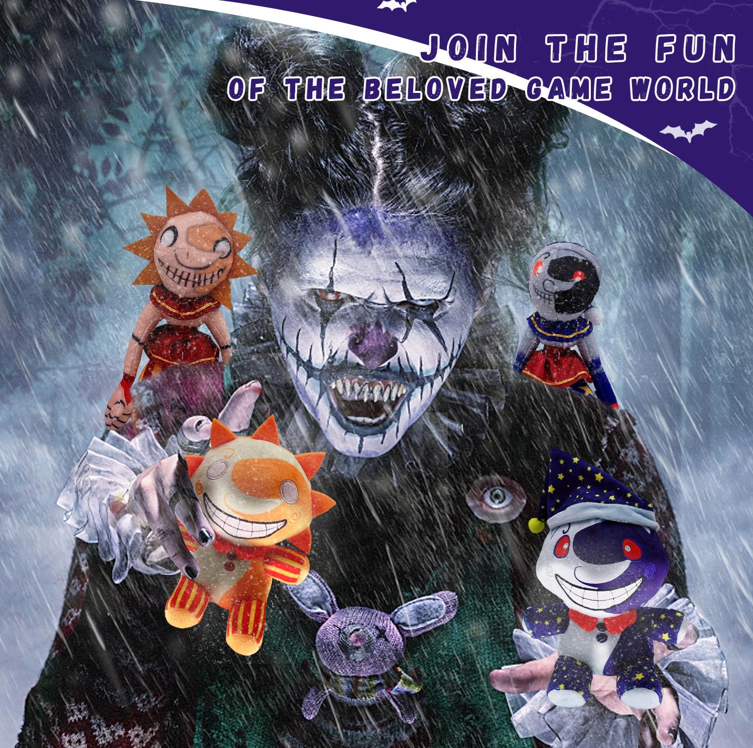 Snapklik.com : Fesmaro Sun-I-Drop And Moon-I-Drop Plush Toy Set - Sun ...