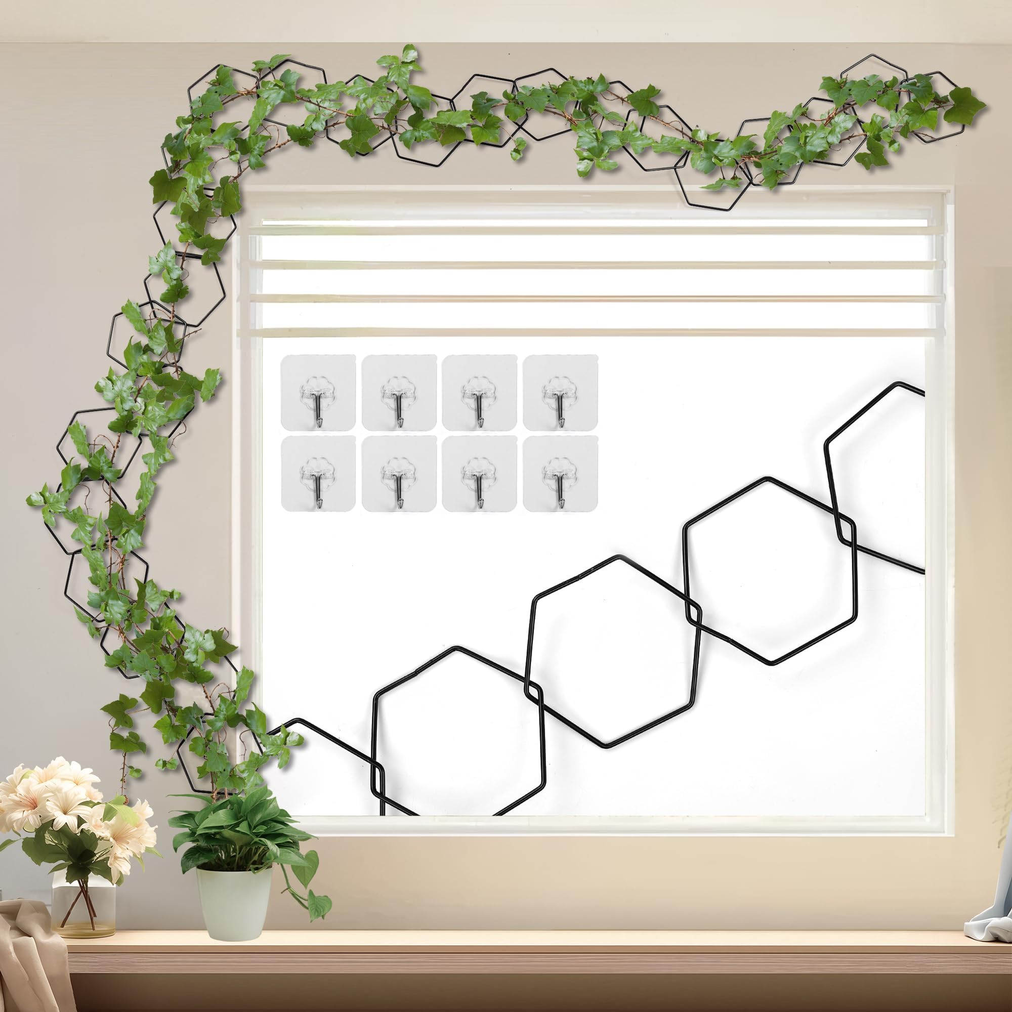 Amazon.com : 2 PCS Chain Trellis for Climbing Plants Chain Trellis ...