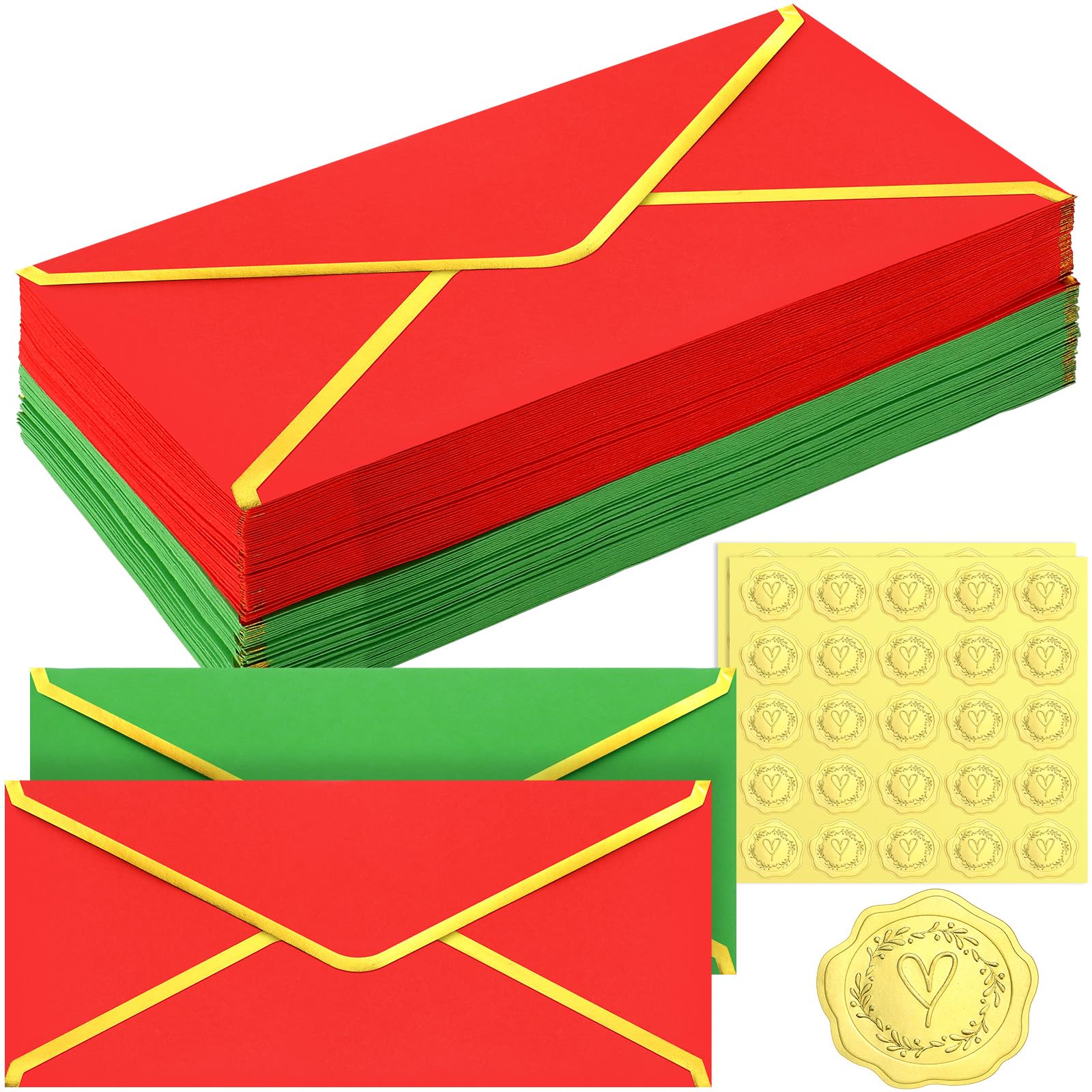 Amazon.com : Outus Business Envelopes 100 Pack #10 Business Envelopes ...