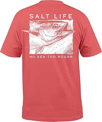 Amazon.com: Salt Life Men's Resurface Short Sleeve Tee : Clothing ...