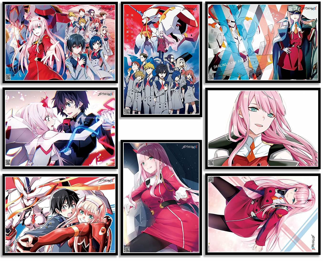 Buy ePanda Anime Darling in the FRANXX , Zero Two s Aesthetic Wall ...