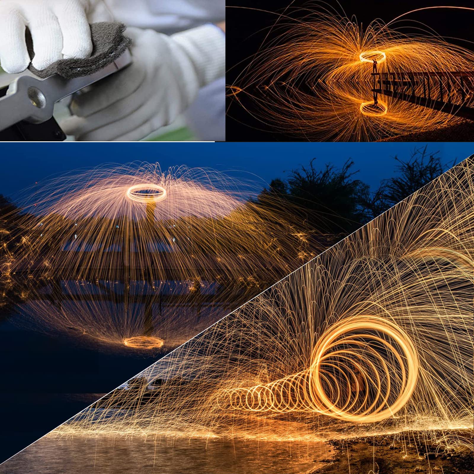 Snapklik.com : Steel Wool Mice Control Pads & Rodent Barrier Kit