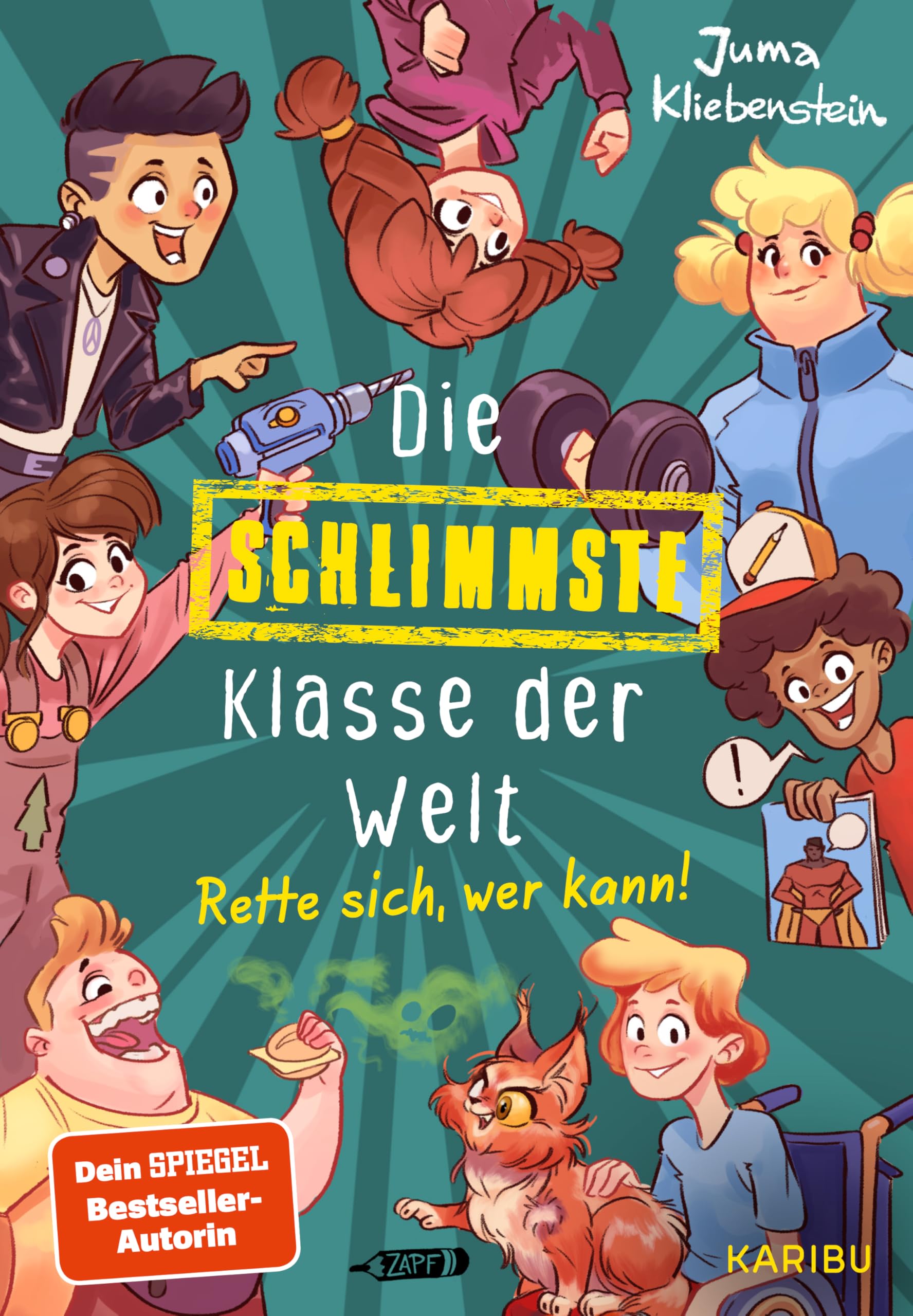 Die schlimmste Klasse der Welt (Band 2) – Rette sich, wer kann!: Spritzig-freches Kinderbuch mit ...