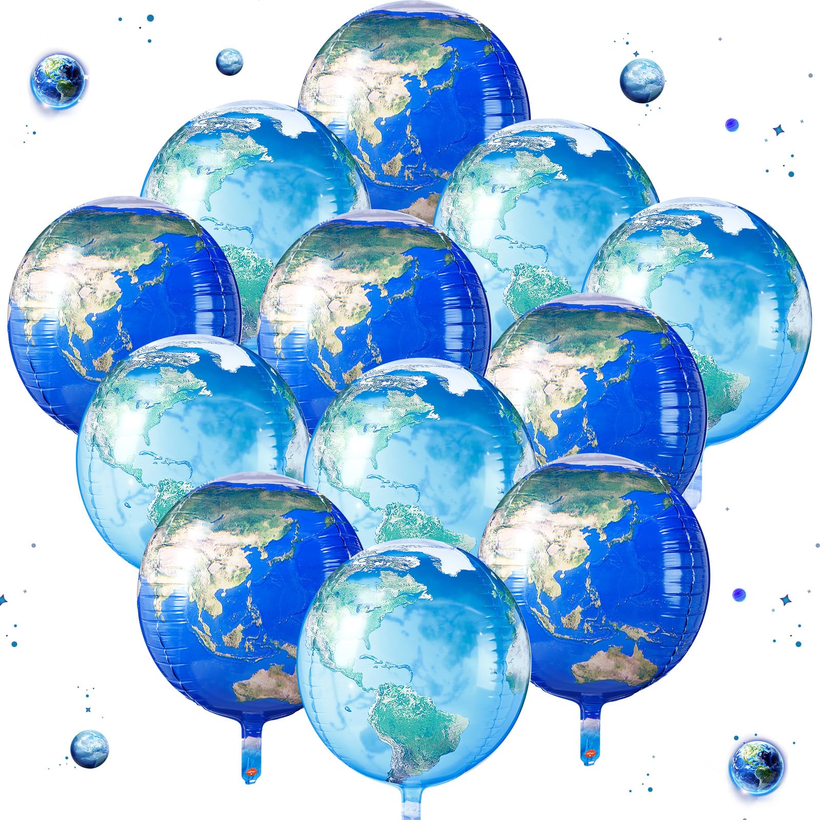 Snapklik.com : Poen 12 Pcs Space Balloons 22 Inch Large 4d Galaxy ...