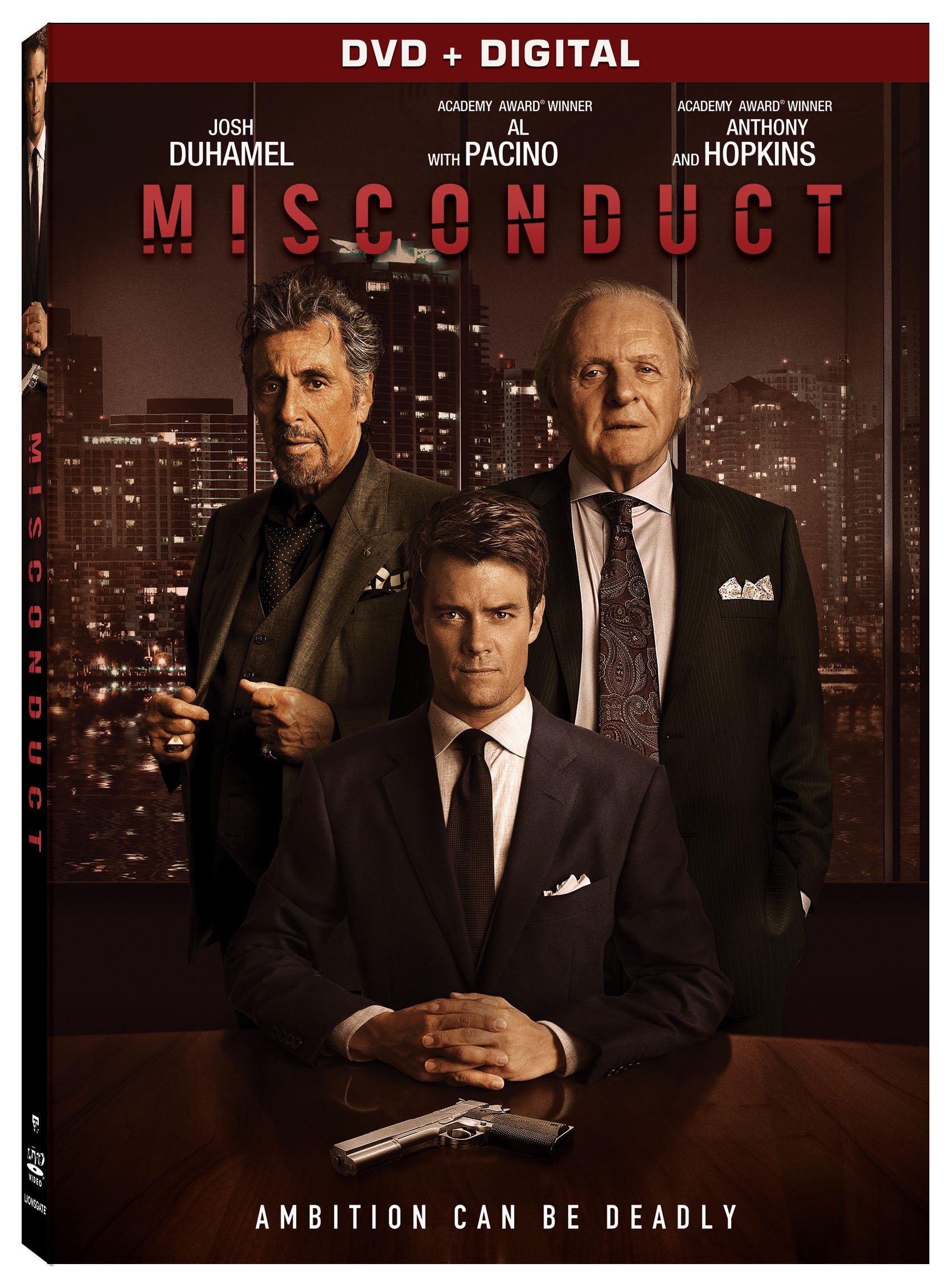 Amazon.com: Misconduct [DVD + Digital] : Al Pacino, Anthony Hopkins ...