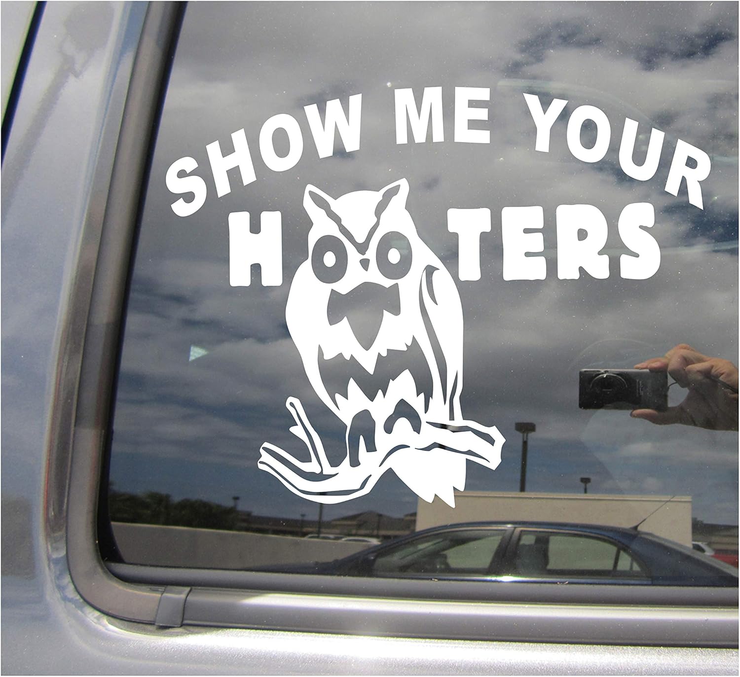 Amazon.com: Show Me Your Hooters - Funny Humor Owl - Cars Trucks Moped ...