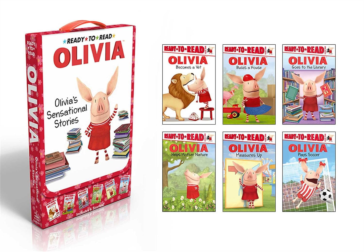 Olivia's Sensational Stories: Olivia Becomes a Vet / Olivia Builds a ...