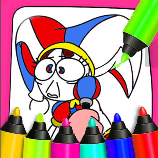 Digital Circus Coloring Book - App on Amazon Appstore