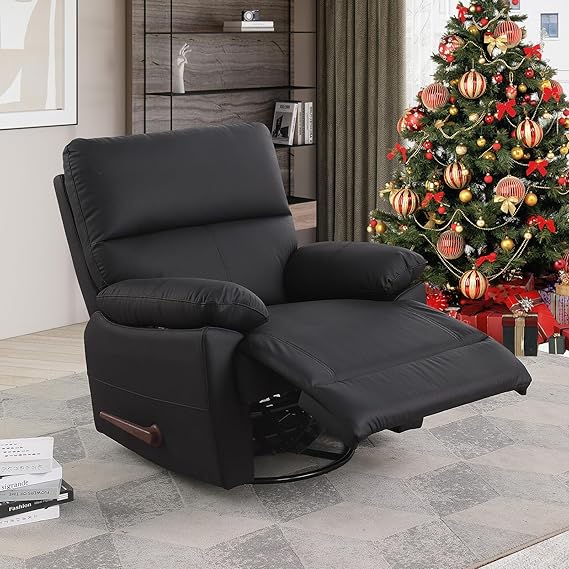 Amazon.com: poplarbox Manual Recliner Chair with Lever Handle, 360 ...