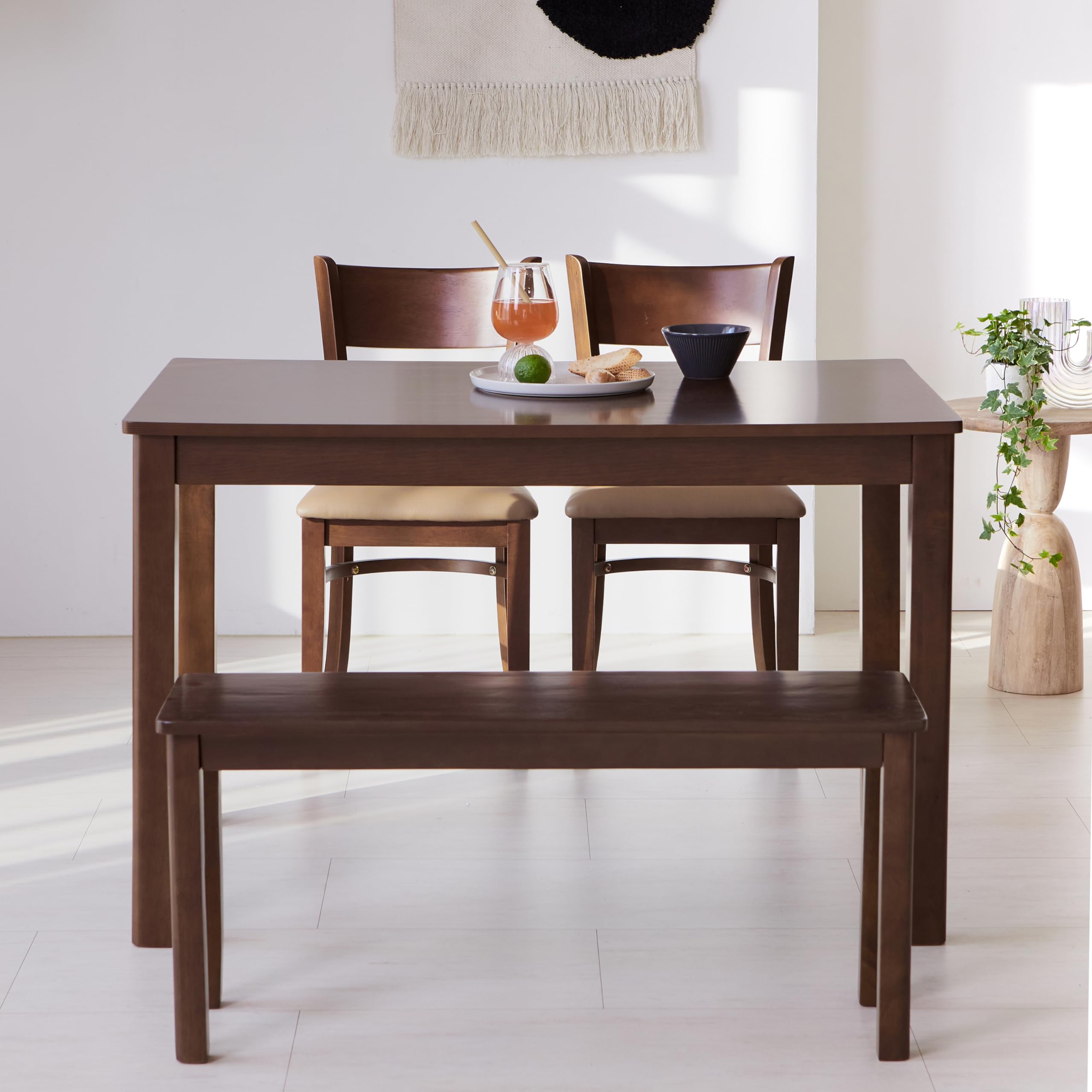 Snapklik.com : Livinia Cabin 45.3" Wooden Dining Table/Small ...