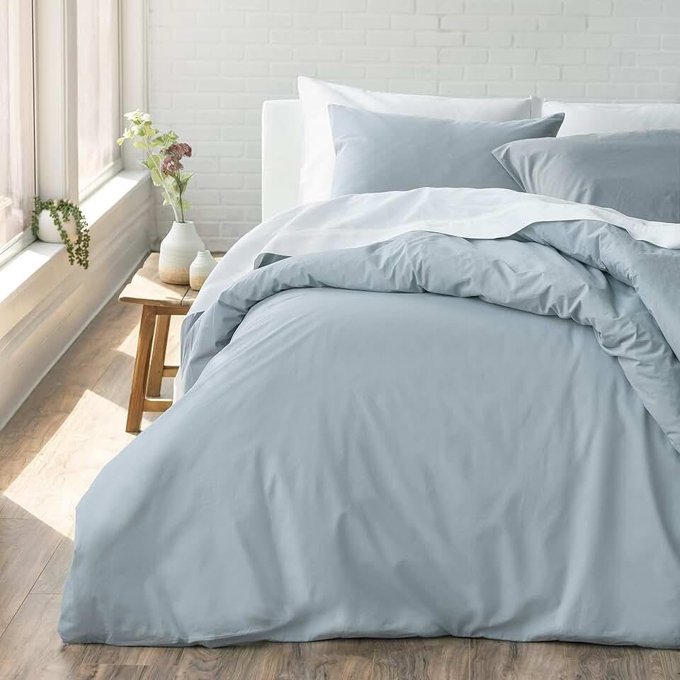 Amazon.com: slate blue bedding