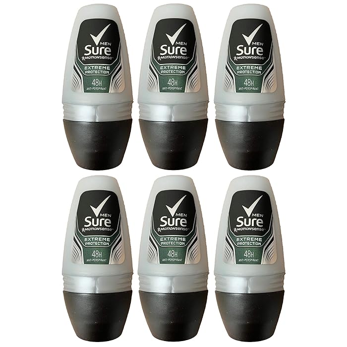 Buy Sure Mens Extreme Protection Antiperspirant Roll On Deodorant For ...