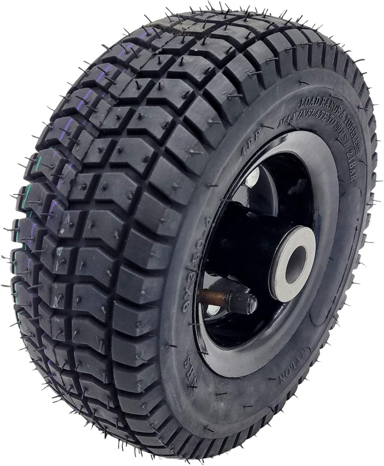 Amazon.com : 1-Wheel Velke Sulky Wheel & Tire Assembly P/N VKWHEEL ...
