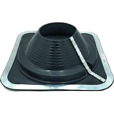 EAGLE 1 EPDM Flexible Roofing Pipe Flashing Retrofit Split Zipper Boots ...