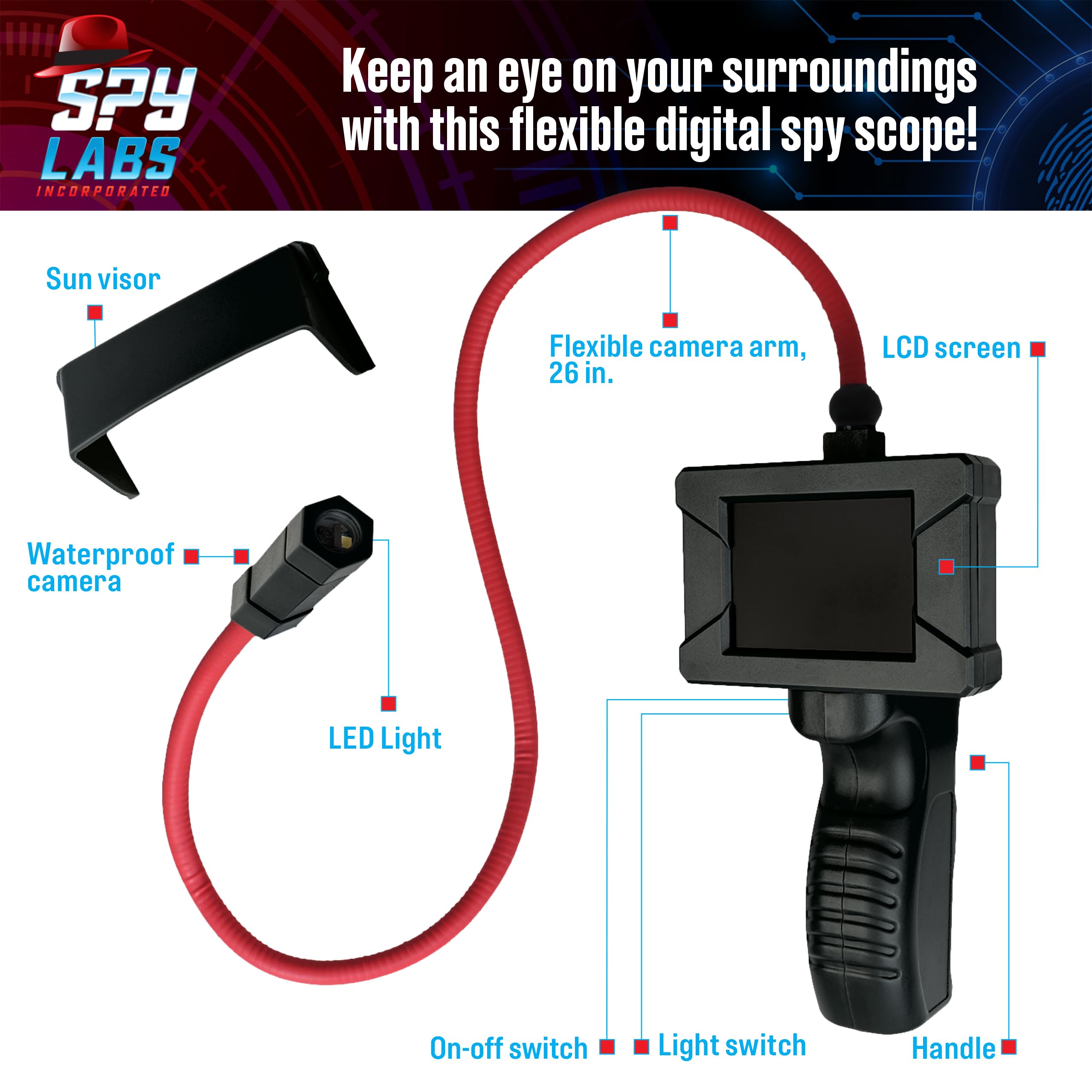 Thames & Kosmos Spy Labs Inc: Digital Snake Scope | Detective Toy for ...