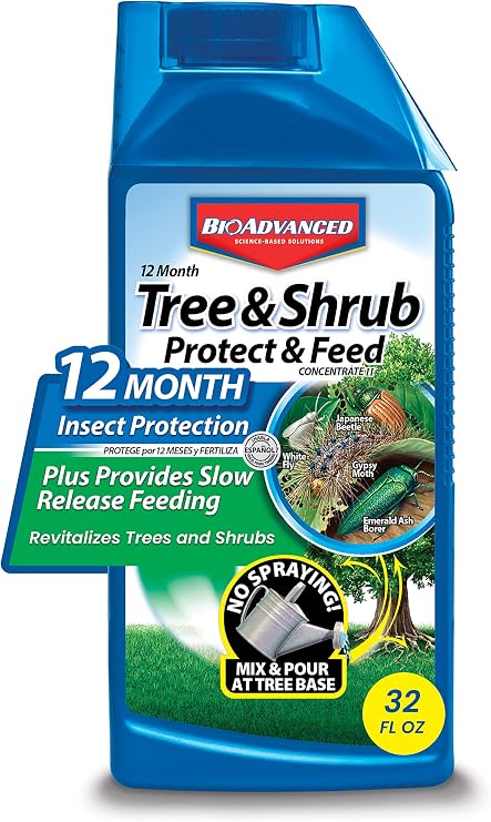 Amazon.com: BioAdvanced 12 Month Tree and Shrub Protect and Feed II ...