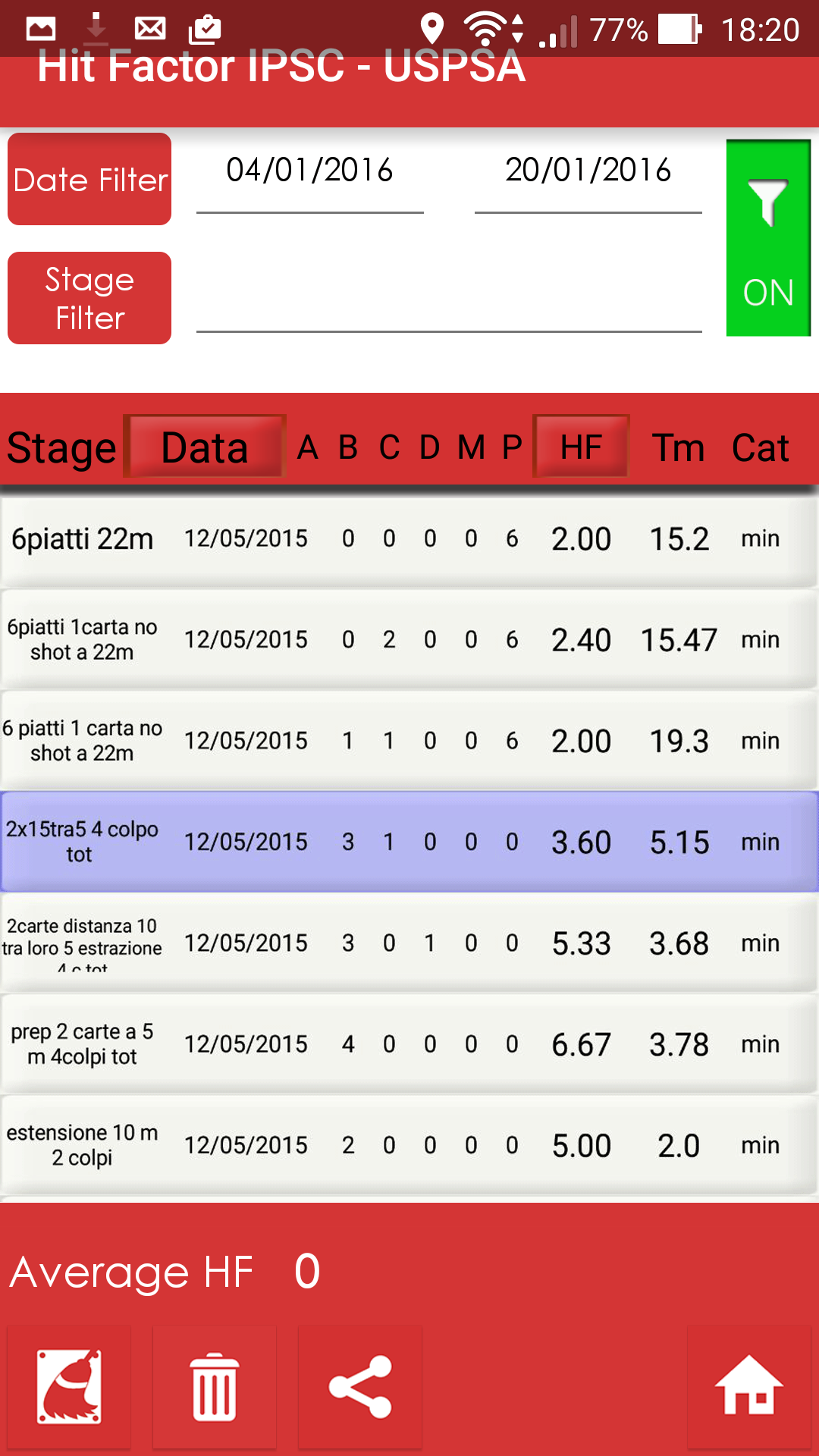 Hit Factor IPSC - USPSA / PAR timer Dry Drill & PowerFactor - App on ...