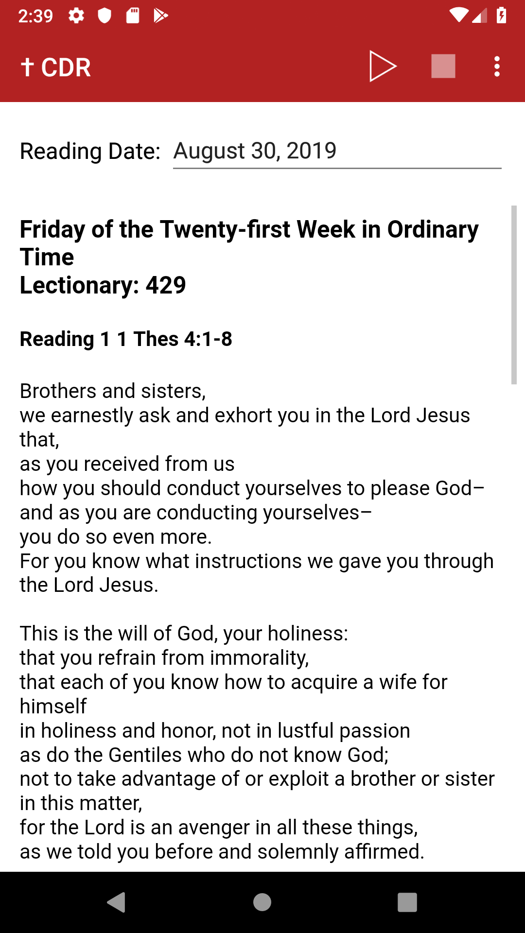 Catholic Daily Readings - App on Amazon Appstore