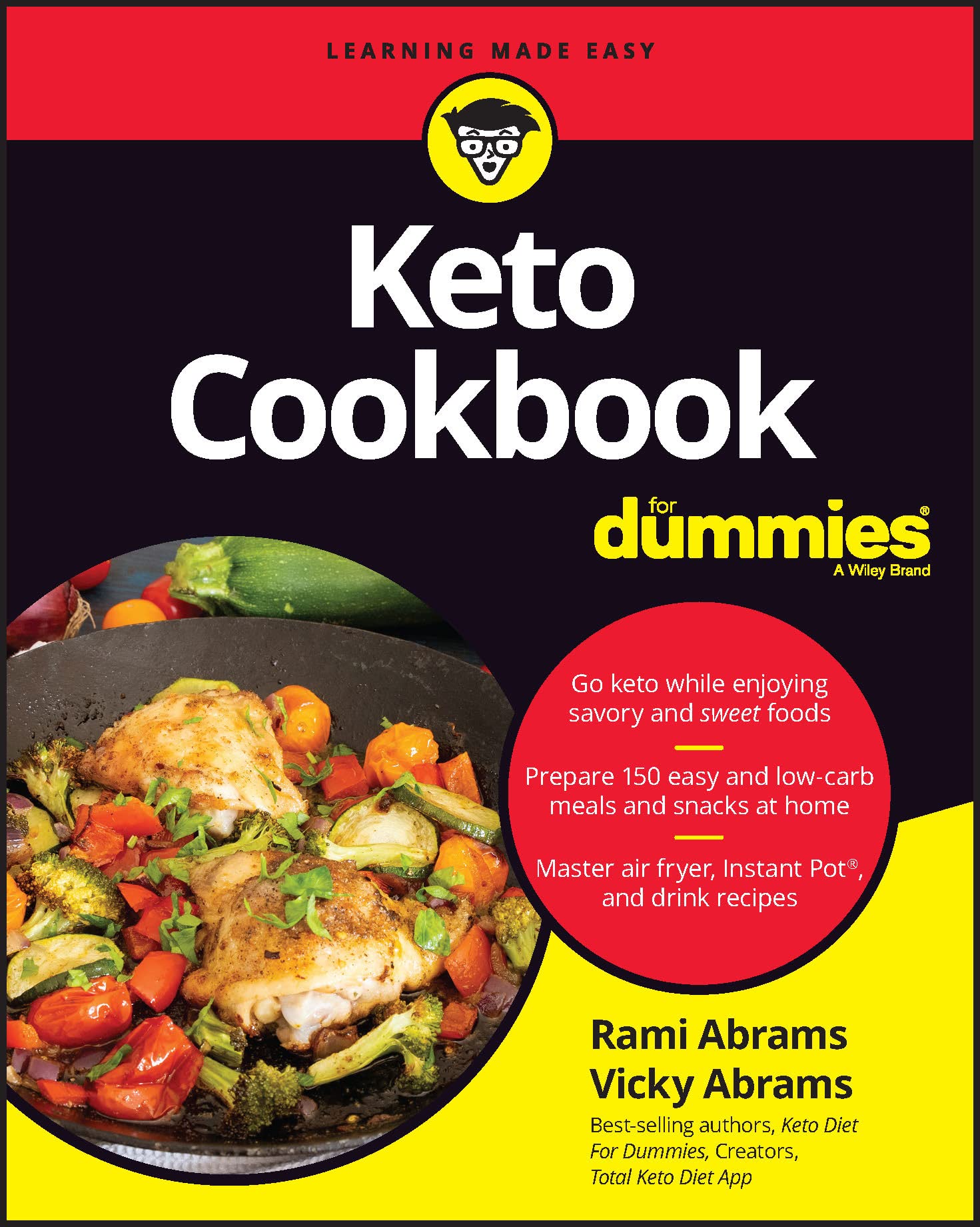 Keto Cookbook For Dummies: Abrams, Rami, Abrams, Vicky: 9781394168774 ...