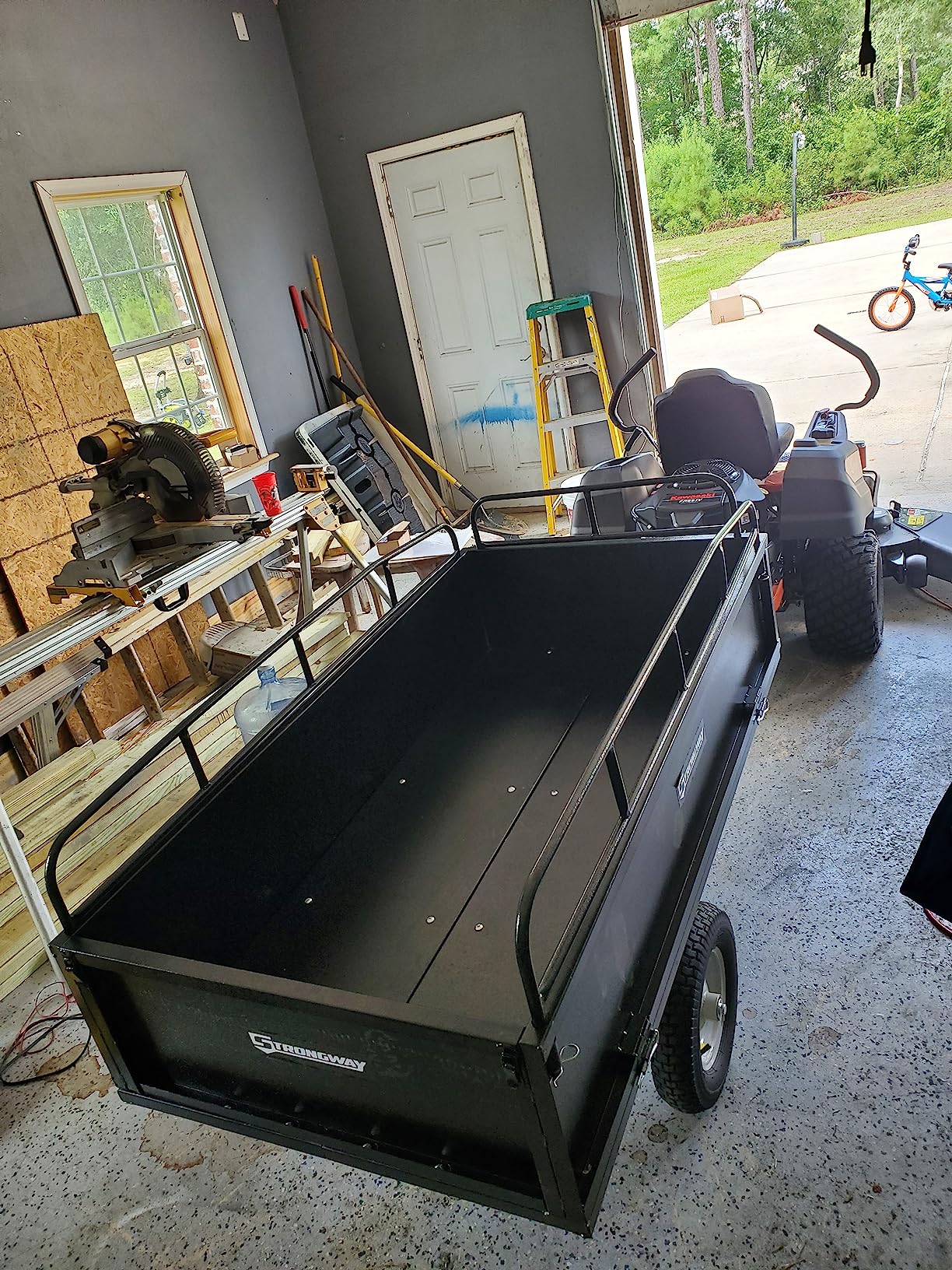 $18/mo - Finance Strongway Steel ATV Trailer - 1200-Lb. Capacity, 17 Cu ...