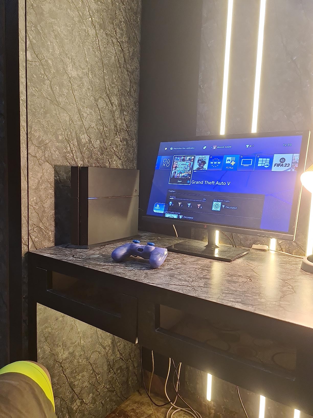 TCOS TECH PS4 Vertical Stand Holder Plastic Base for PS4 Playstation 4 ...