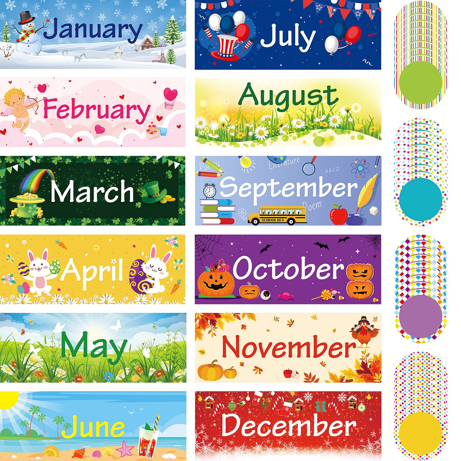 12 Months Of The Year