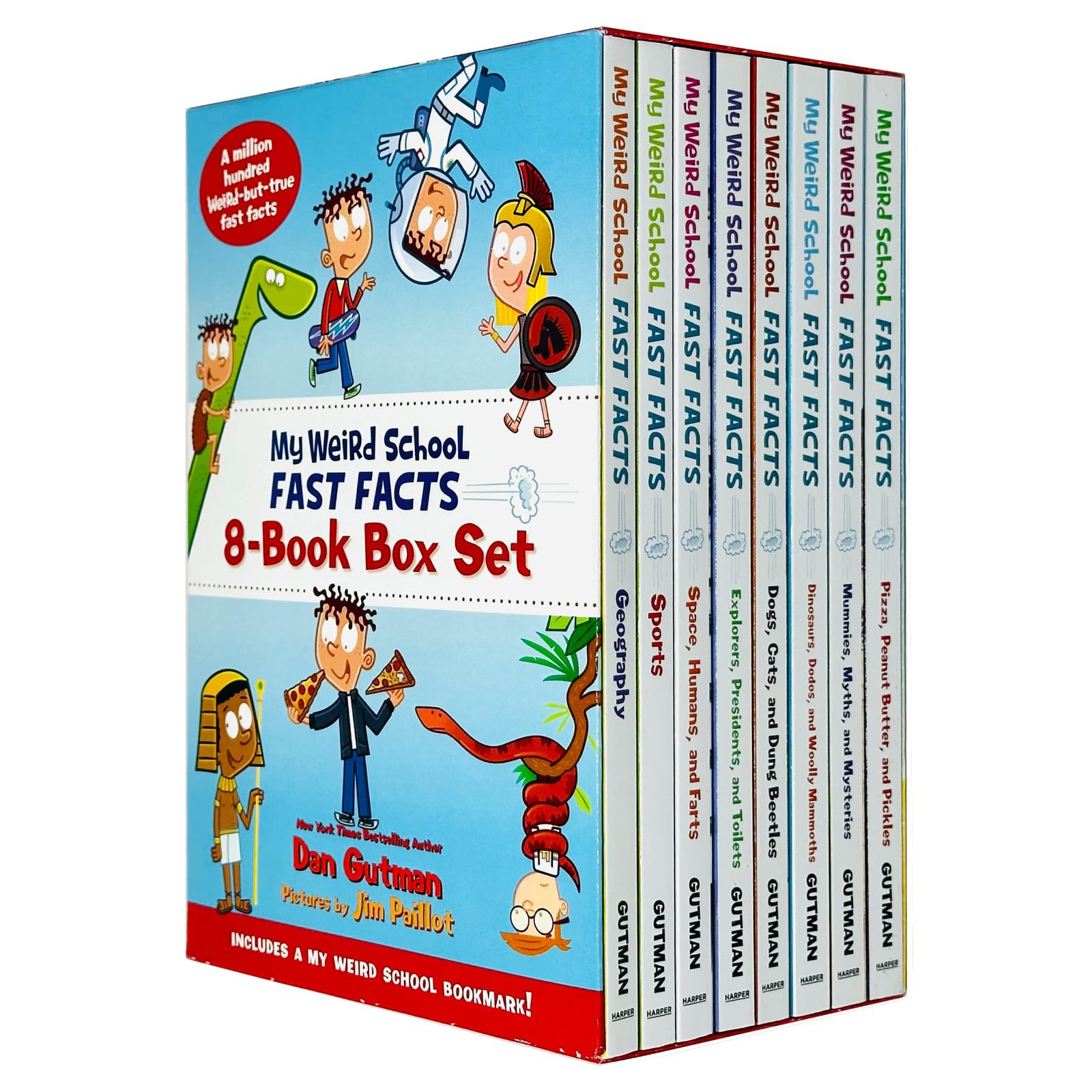 My Weird School Fast Facts 8 Book Box Set Geography | Desertcart KSA