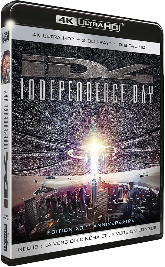 Amazon: Independence Day [4K Ultra 2 Blu-Ray + Digital HD] [4K Ultra-HD ...