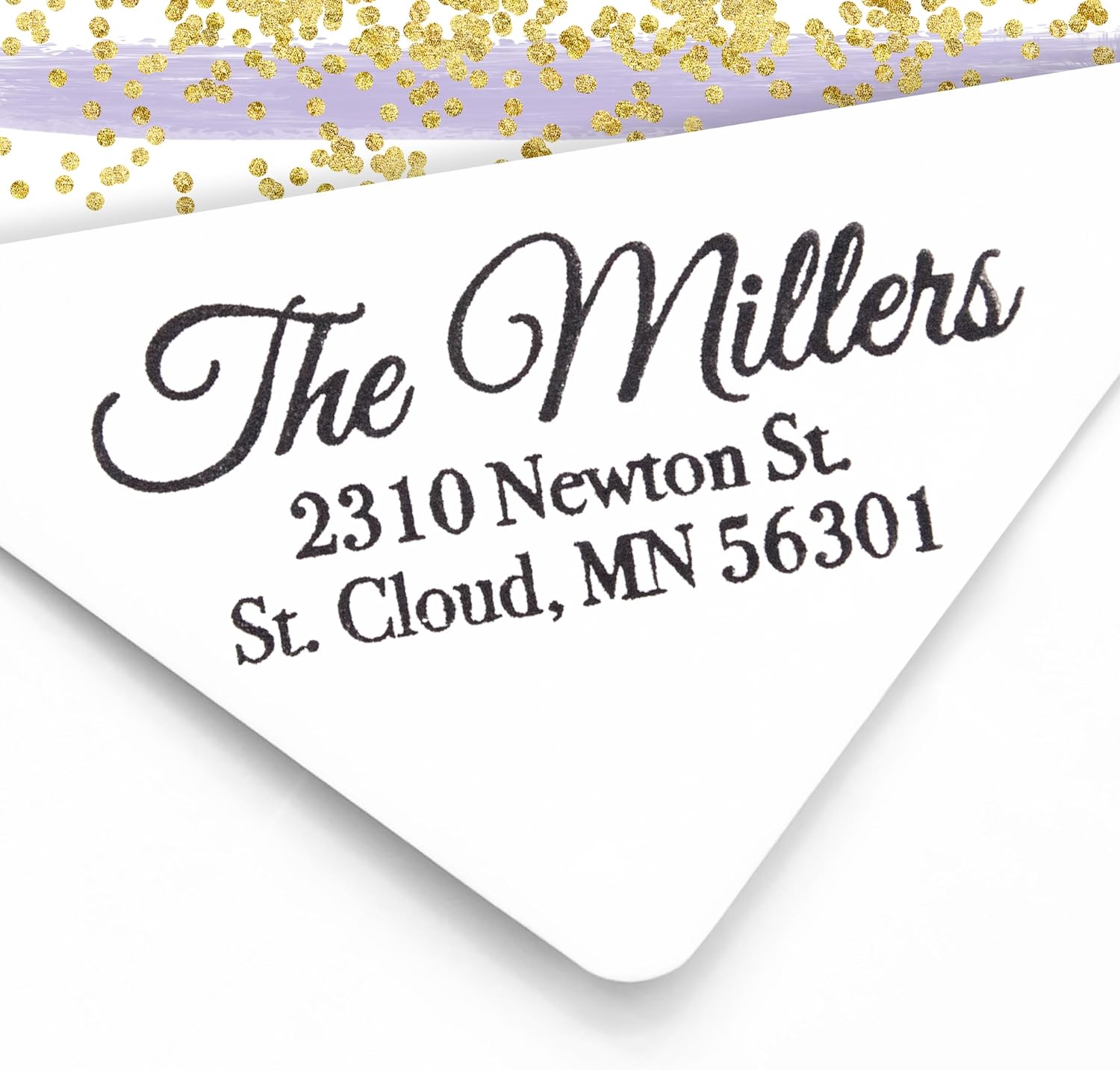 Amazon.com : Personalized Return Address Stamp – Custom Self Inking ...