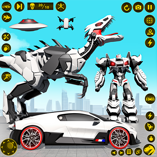Robot Fighting Game Car Robot Dino Robot Transform Game Open World ...