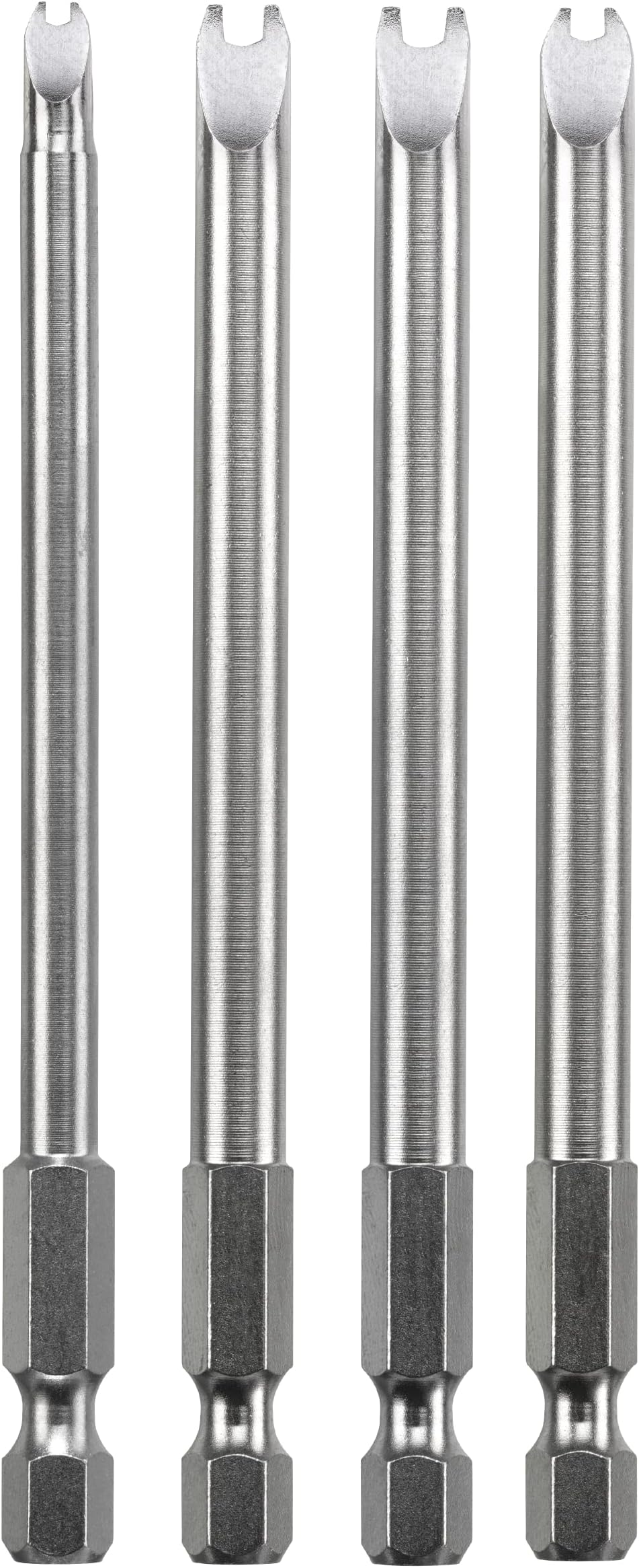 kwb Spanner Bit-Set - 4-tlg. Extra lang 100 mm - 1/4'' Zoll nach ISO ...