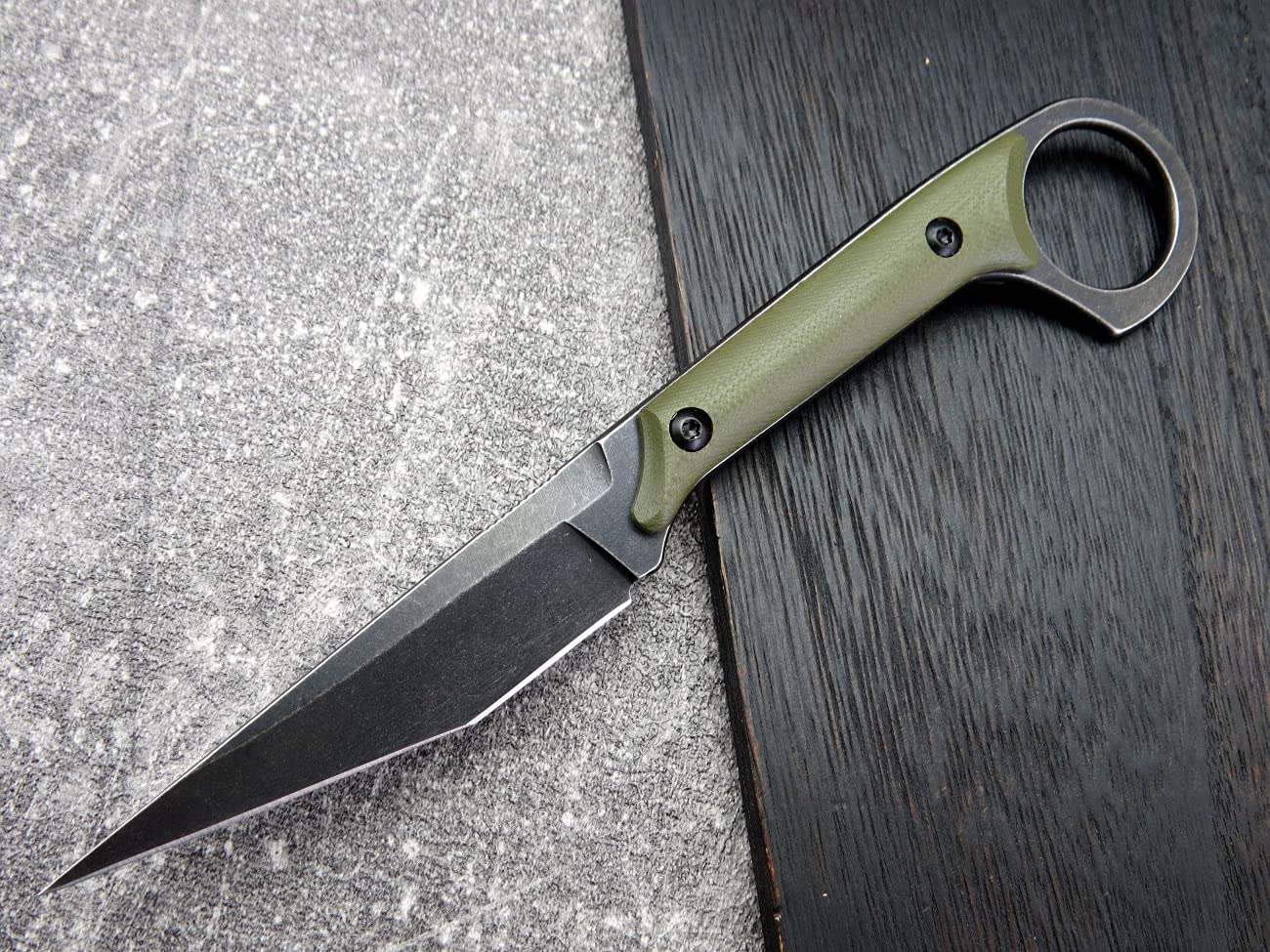 Snapklik.com : Ccanku C1140 Fixed Blade Knife,D2 Blade G10 Handle Claw ...