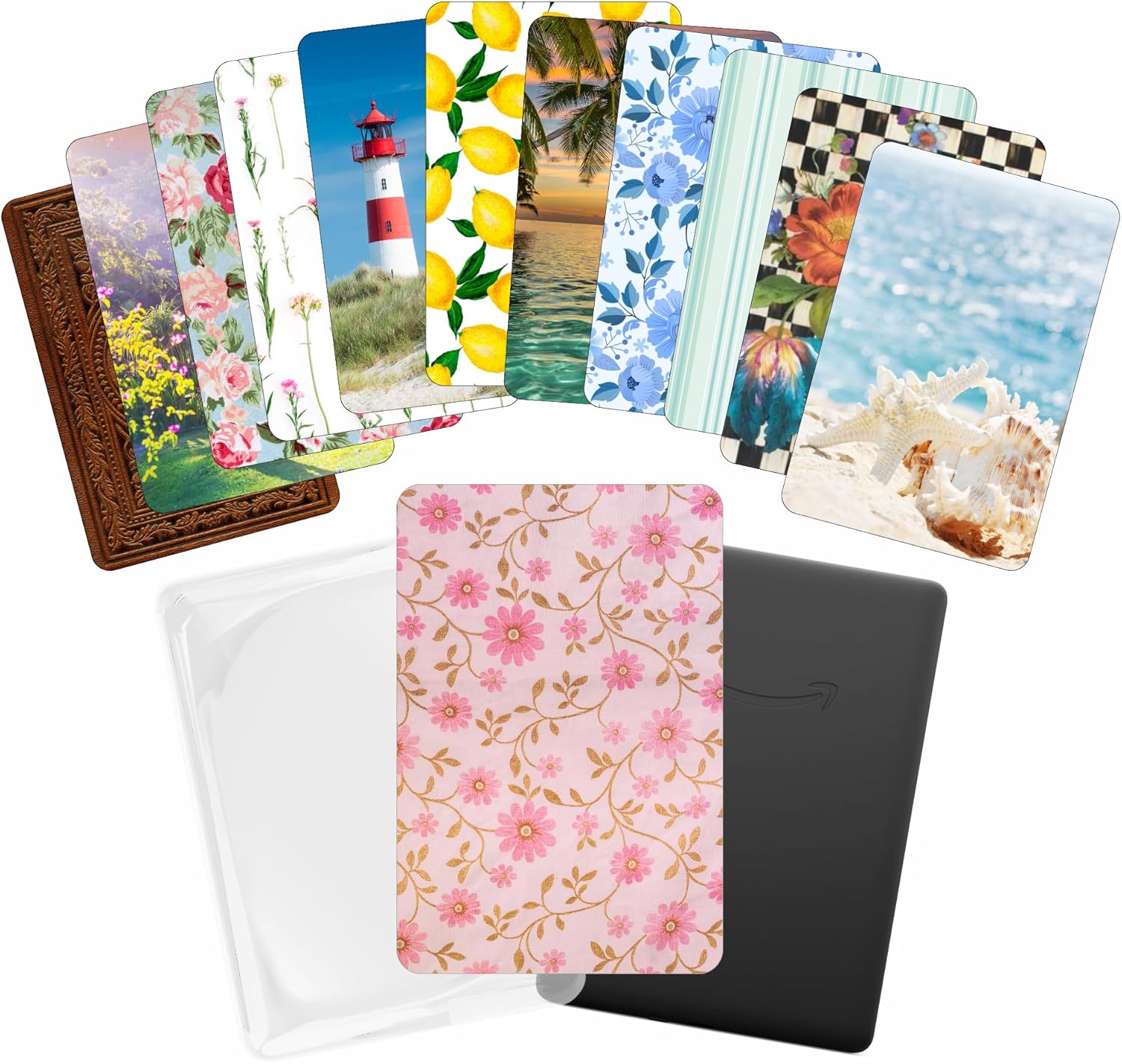 Amazon.com : E-reader Cardstock Paper Inserts for Clear Case | 12 pk 4. ...
