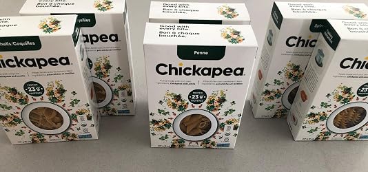 Chickapea Organic Chickpea Pasta - Spirals, Penne, Shells Variety Pack ...
