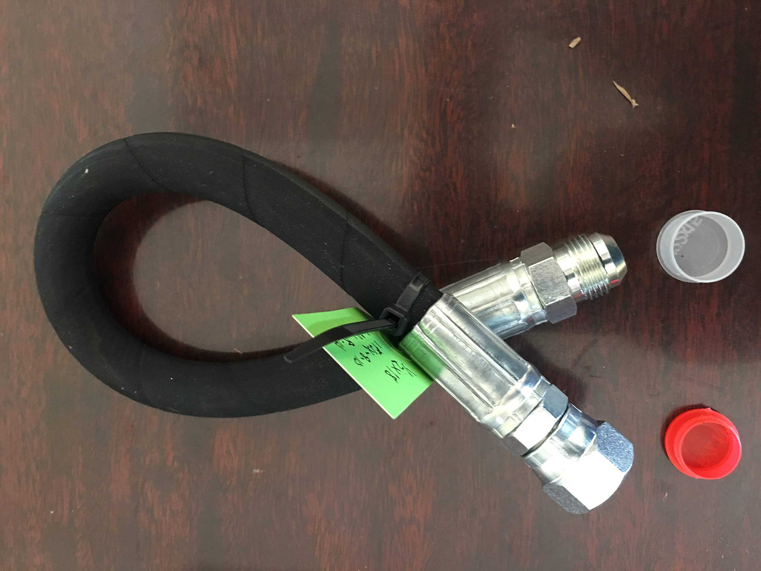 Amazon.com: Gator Hose 1/2'' x 36'' 2-Wire Hydraulic Hose Assembly with ...